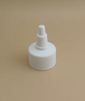 China White Plastic Ribbed Jelly Cap for Paint Bottles for sale