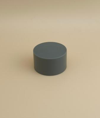 China Grey Plastic Smooth Matte Cap for Cosmetic Bottles for sale