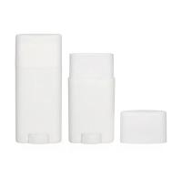 China Empty White Stick Eco Deodorant Stick Solid Deodorant Container Refillable Deodorant Stick for sale