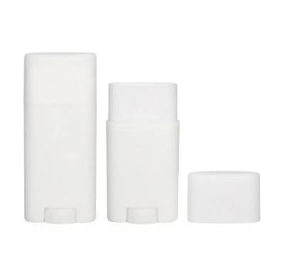 China Empty White Stick Eco Deodorant Stick Solid Deodorant Container Refillable Deodorant Stick for sale