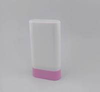China Plastic Empty Cosmetic Oval Twist Tube Stick Container for sale