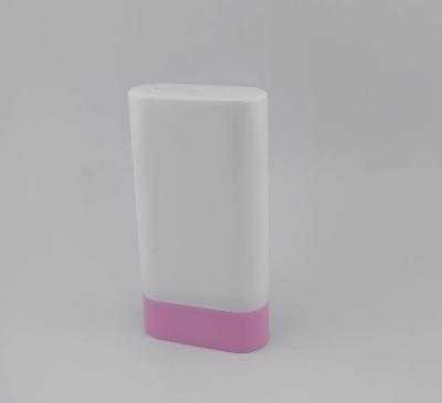 China Plastic Empty Cosmetic Oval Twist Tube Stick Container for sale