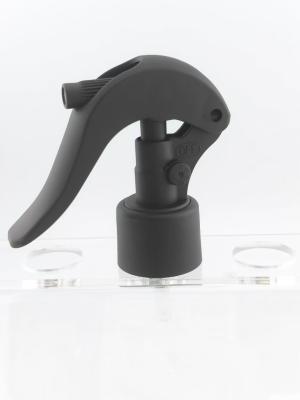 China Chemical Fine Mist Professional Hand Matte Black Plastic PP Trigger for sale
