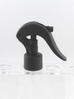China Chemical Fine Mist Professional Hand Matte Black Plastic PP Trigger for sale