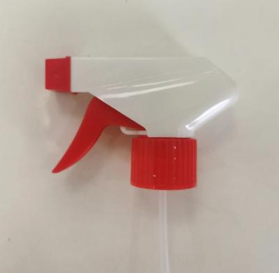 China Self Manufacturing Plastic Colorful Fine Misty Trigger Sprayer Water Column Stream for sale