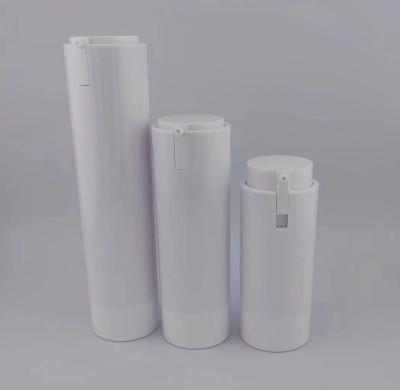 China White Travel-Friendly Empty Airless Bottle 50ml for sale