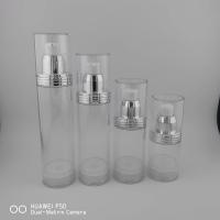 China Cosmetic Dispensing Airless Pump Bottle 30ml 50ml as Lotion Cream Liquid Travel Dispensing Container for sale