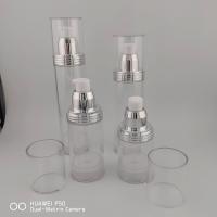 China Cosmetic Dispensing Airless Pump Bottle 30ml 50ml as Lotion Cream Liquid Travel Dispensing Container for sale