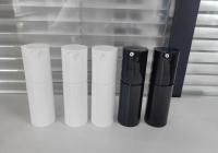 China Mini Portable Airless Bottle with Rubber Bottom for Cosmetic for sale