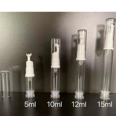 China High Quality Airless Pump Bottle Plastic PP Serum Airless Vacuum Cosmetic Bottle for Eye Serum for sale