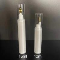 China 10ml 15ml Mini Airless Pump Bottle PP Plastic Eye Serum Cream Airless Bottle for sale