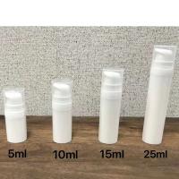China 5ml 10ml 15ml 20ml Airless Bottle Cream Plastic Bottle Empty Cream Airless Bottle for sale