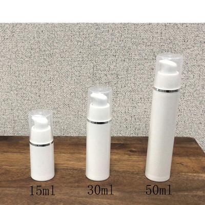 China Empty Plastic Lotion Airless Face Serum Pump Bottle for Skincare Packaging Airless 50ml for sale