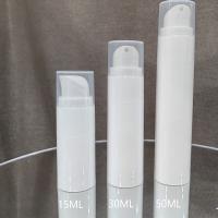 China Luxury Custom White Matt Twist Airless Pump Bottle 30ml Plastic Pump Bottle with ABS Pump Head for sale