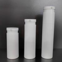 China Luxury Custom White Matt Twist Airless Pump Bottle 30ml Plastic Pump Bottle with ABS Pump Head for sale