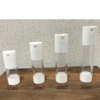 China Airless Pump Bottle Custom Empty Cosmetic Plastic New Design Airless Bottle for sale