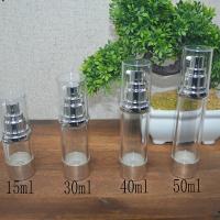 China New Design Packaging PP Cosmetic Airless Bottle Body Cream Airtight Airless Pump Bottle for sale
