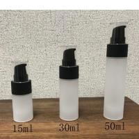 China 15 Ml Empty 30ml 50 Ml 1oz Acrylic Airless Pump Bottle Pink Luxury Face Serum Bottle Packaging for sale
