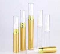 China Plastic PP Empty 15ml 30ml 50ml Cosmetic Airless Pump Lotion Serum Bottle for sale