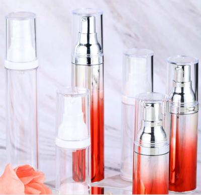 China Customized Color PP Cosmetic Airless Lotion Pump Vacuum Bottle for sale