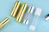 China Vacuum Cosmetic Skincare Plastic Lotion Cream Serum Airless Pump Bottle for sale