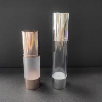 China Rose Gold Silver 30ml 50ml Airless Lotion Pump Glass Bottle 30 Ml Twist Airless Pump Bottle for sale