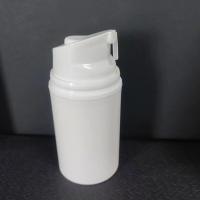 China Empty 30ml Mini Transparent Vacuum ABS Plastic Lotion Bottle with White Airless Pump Cap for sale