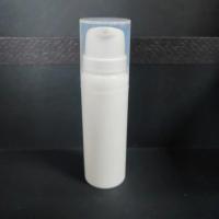 China Cosmetic Packaging 30ml Airless Pump Bottle White Plastic Bottle Lotion Pump PP Bottle for sale