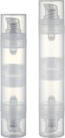 China 20ml 30ml Transparent Two Sides Cream Lotion Pump for Cosmetic for sale