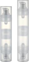 China 20ml 30ml Transparent Two Sides Cream Lotion Pump for Cosmetic for sale