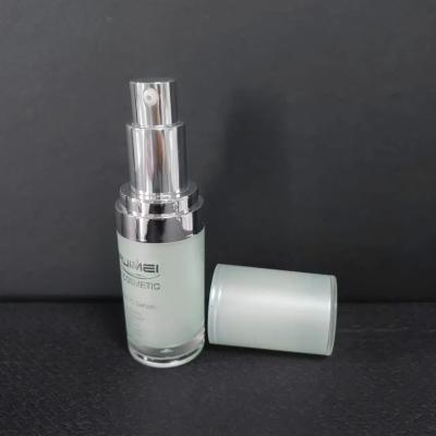 China 30ml Airless Pump Bottle Clear Airless Vacuum Spray Bottles Airless Pump Lotion Bottles for Skin Care for sale