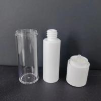 China Free Sample White 30ml PCR Airless Pump Bottle Cosmetic, All Plastic PP Airless Lotion Pump Bottle, Garrafa Sem Ar for sale