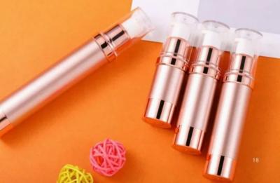 China Plastic PP Empty Cosmetic Airless Pump Lotion Serum Bottle K26-4 10ml 15ml 20ml 30ml for sale