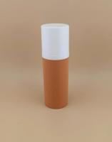China New Design Brown Portable Plastic Airless Bottle and Travel Convenience with White Cover 1A for sale
