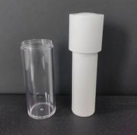 China Luxury Slim Water Foaming Refillable Airless Cosmetic Pump Bottle with for Skincare for sale