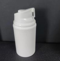 China Round Glass Bottle with Lotion Pump Spray Cream Glass Cosmetic Bottle with Pump for sale
