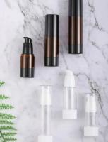 China Cosmetic Plastic Vacuum Airless Bottle for Skincare Cream Serum Lotion for sale