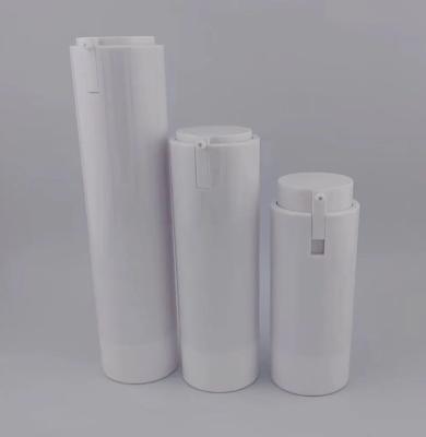 China White Portable Airless Pump Bottle and Travel Convenience for Face Care for sale