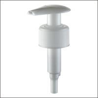 China 24/410 28/410 Left-Right Cosmetic Lotion Pump White Color Shampoo Dispenser Pump for sale