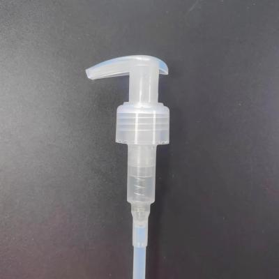China Pump Head 2cc Dispenser Lotion Pump 28/410 Shiny Silver Metalized for sale