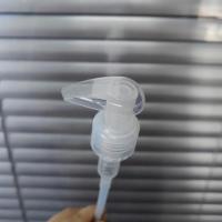 China Pump Head 2cc Dispenser Lotion Pump 28/410 Shiny Silver Metalized for sale