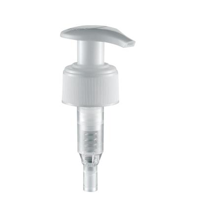 China Left Right Lock Round Actuator Cosmetic Lotion Pump for Skincare Body Hand Hair Wash for sale