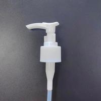 China Custom 24/410 Lotion Pump Clip Lock White Colour Plastic Lotion Dispenser Lotion Pumps for Shampoo Liquid Soap for sale