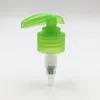 China Colorful PP Lotion Pump Dispenser Screw Cream Pump for sale