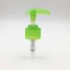 China Colorful PP Lotion Pump Dispenser Screw Cream Pump for sale