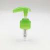 China Colorful PP Lotion Pump Dispenser Screw Cream Pump for sale