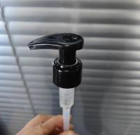 China Long Neck Bamboo 28mm Hand Lotion Dispenser Pump for Shampoo Bottle K202-9 for sale