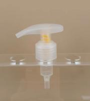 China Clear Left-Right Lock Lotion Pump for Skincare for sale