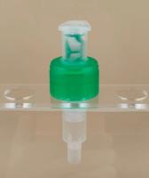 China New Design Clear and Green Left-Right Lotion Pump for Shampoo for sale