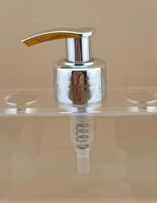 China New Design Silvery Left-Right Lock Lotion Pump for Shampoo for sale